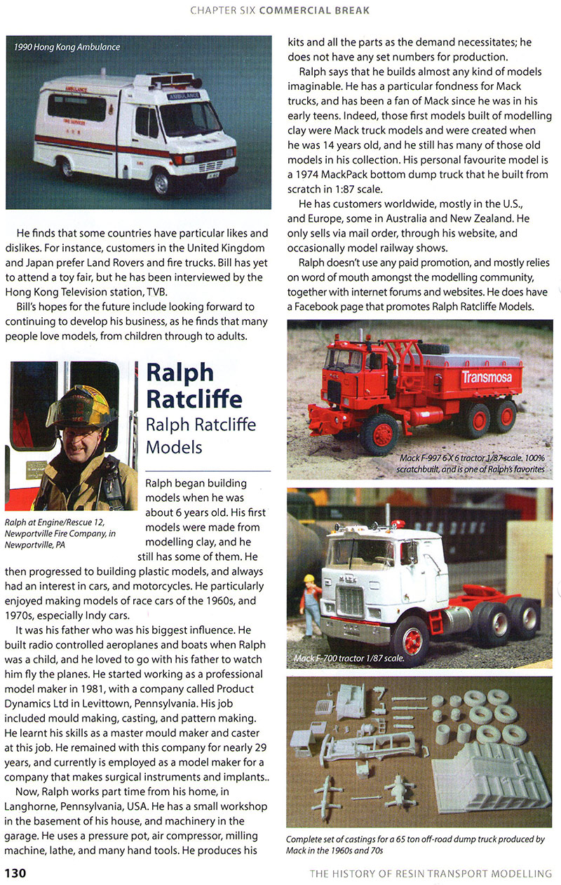 "The History of Resin Transport Modelling"