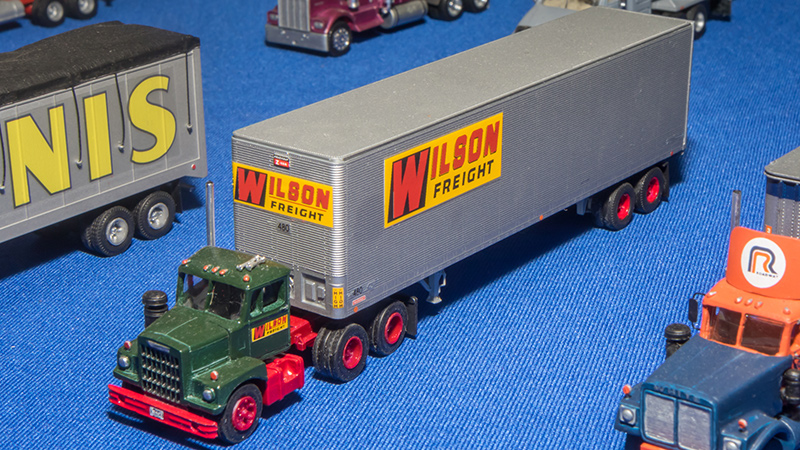 Wilson Freight White 4000 Truck Tractor & 40' Trailer - By Brad Hassler