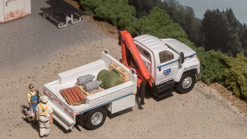 CSX Transportation GMC Top Kick MoW Truck - By Jesse Weigand