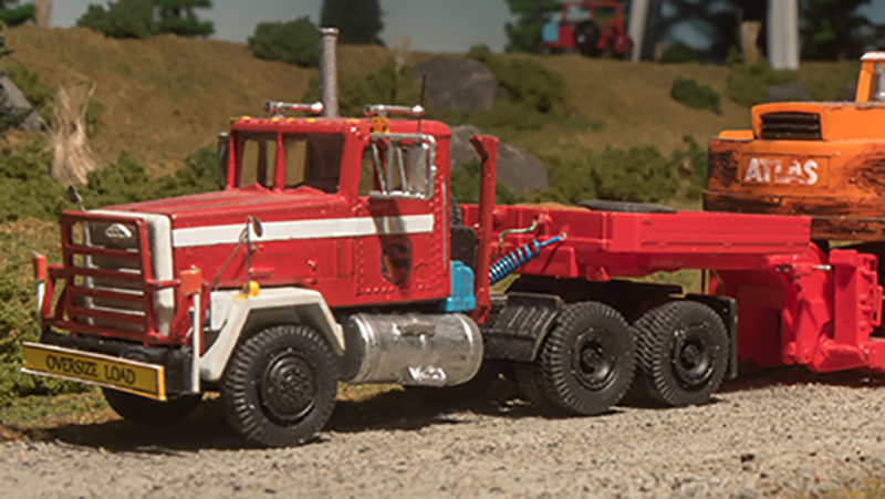 CDF Crane Carrier Centaur Truck Tractor & Lowboy Trailer - By Ian ...