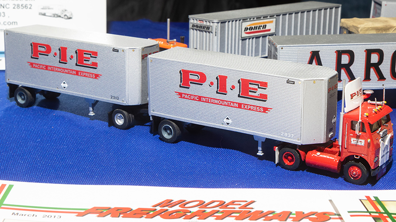 P-I-E Freightliner FL5342 Truck Tractor & Bullnose Doubles - By Bob ...