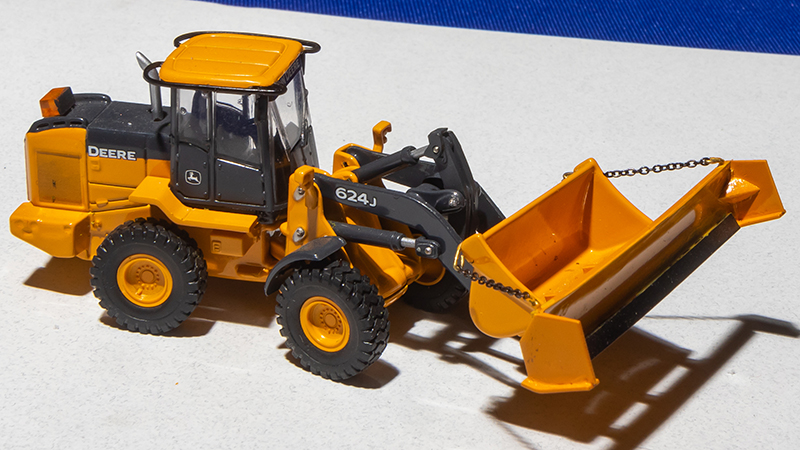 John Deere 624J Wheel Loader With Snow "Pusher" Blade - By Jason Zerrenner