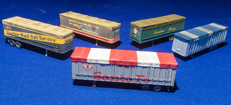 Open Top "Rag Top" Van Trailers - By Bob Sundstrom