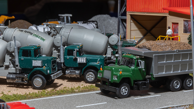 Brockway Concrete Mixer Fleet - By Hugh Stroebel