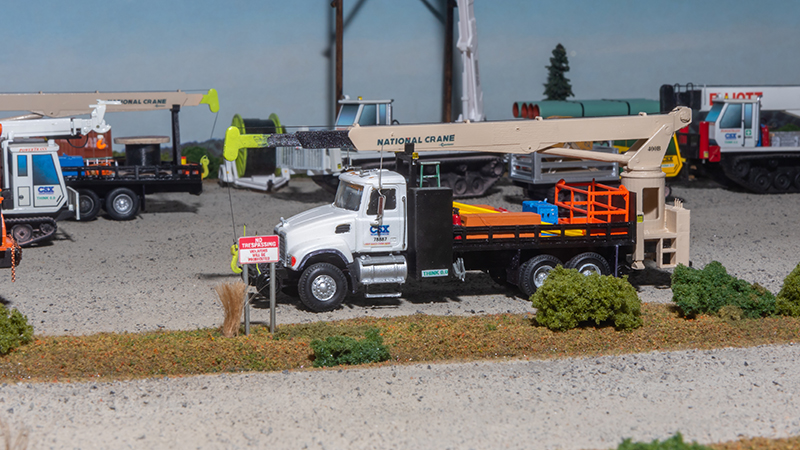 CSX Transportation Mack Granite Crane Truck - By Jesse Weigand