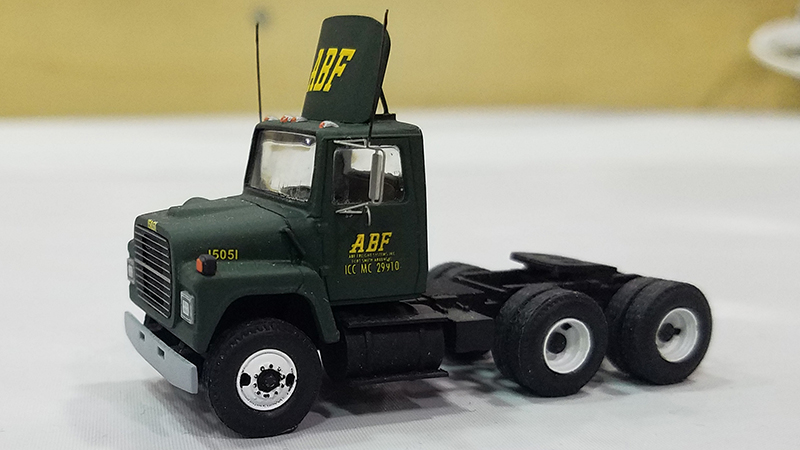 ABF Freight System Ford LNT-9000 Truck Tractor - By Paul Knowles