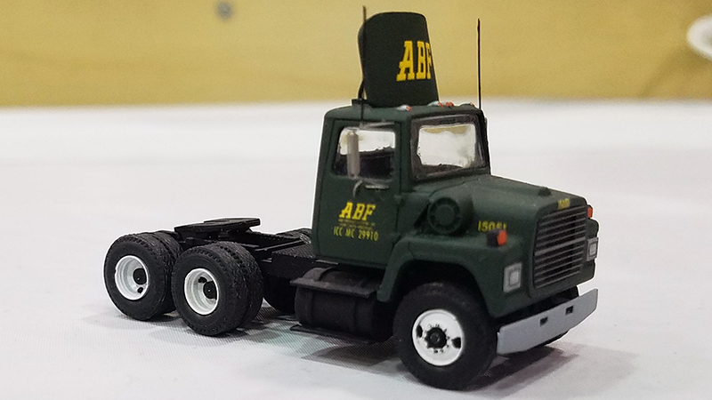 ABF Freight System Ford LNT-9000 Truck Tractor - By Paul Knowles