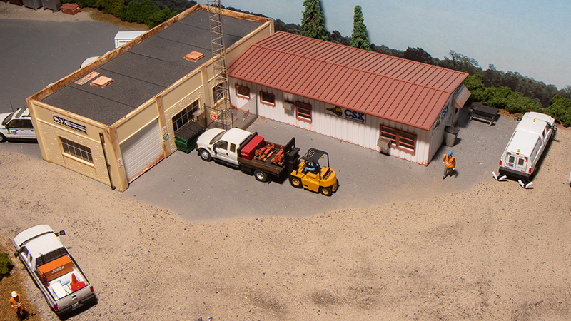 CSX Transportation Vehicle Maintenance Shop - By Jesse Weigand
