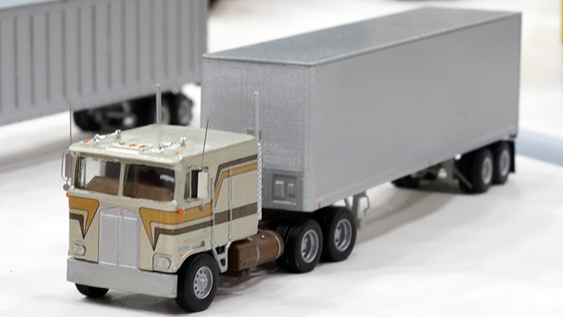 Kenworth K100 108" Truck Tractor & 40' Trailer - By Brad Hassler