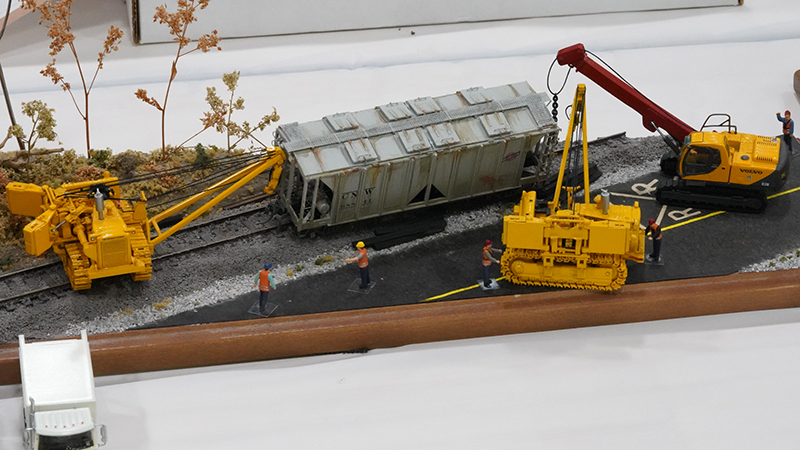 Derailed Rail Car Cleanup - By Dana Stratton