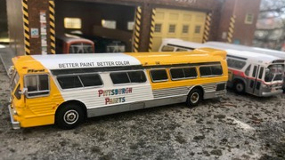 Pittsburgh Port Authority Flxible Transit Bus - By John DaPos