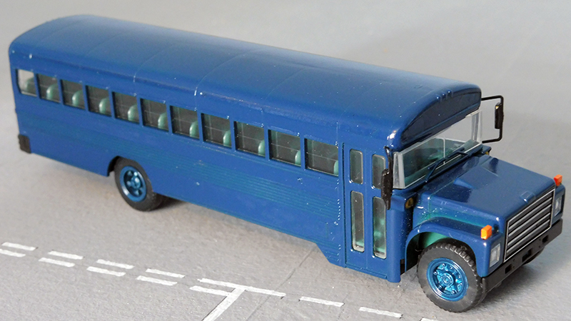 U.S. Air Force International "Blue Goose" School Bus - By Alan Bickley