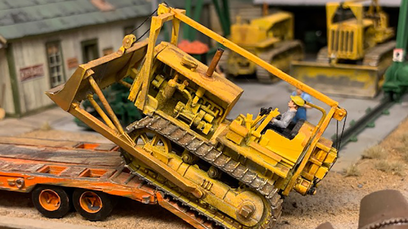 Loading Caterpillar D8 Dozer - By Kevin Shanahan