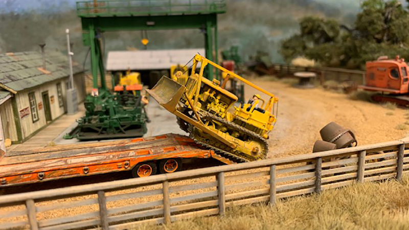 Loading Caterpillar D8 Dozer - By Kevin Shanahan