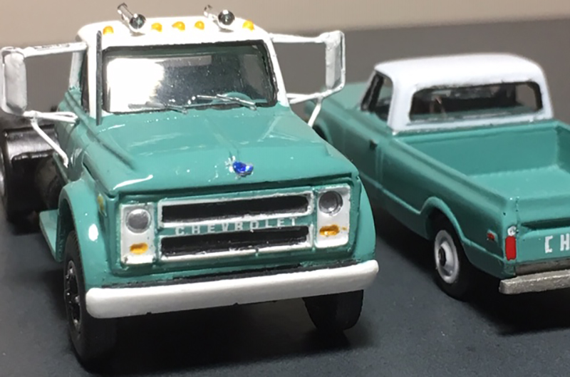 Chevrolet C-60 Truck Tractor & C-10 Pickup - By Jim Groeneweg