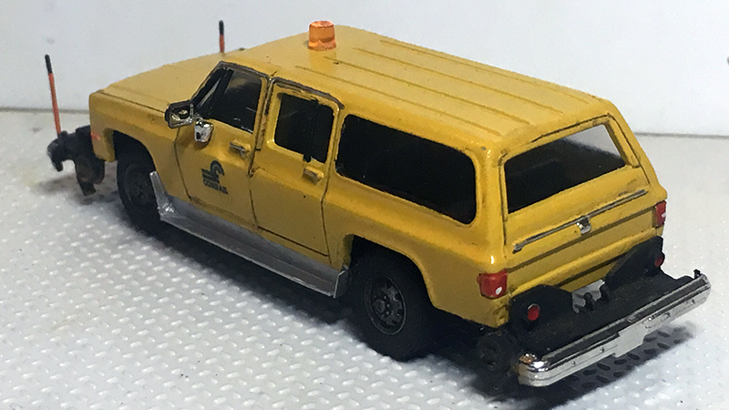 Conrail Chevrolet Suburban Hy-Rail - By Brian Donato