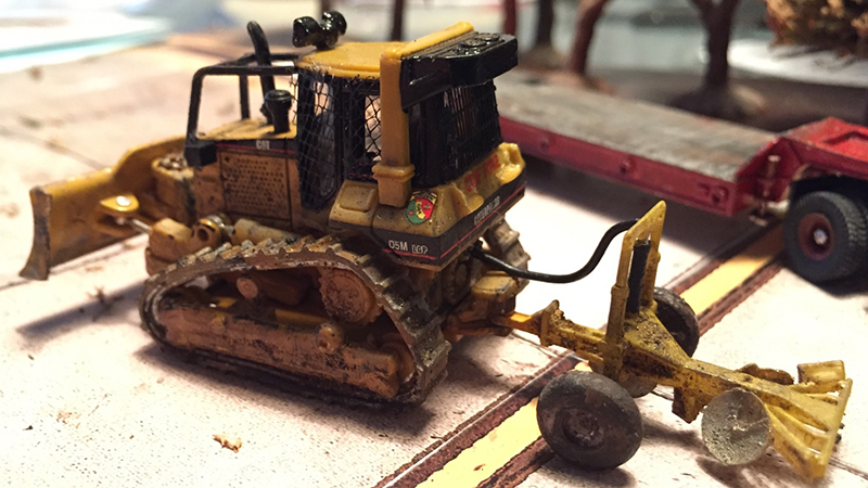 CDF Caterpillar D5M Fire Dozer - By Alex Forman
