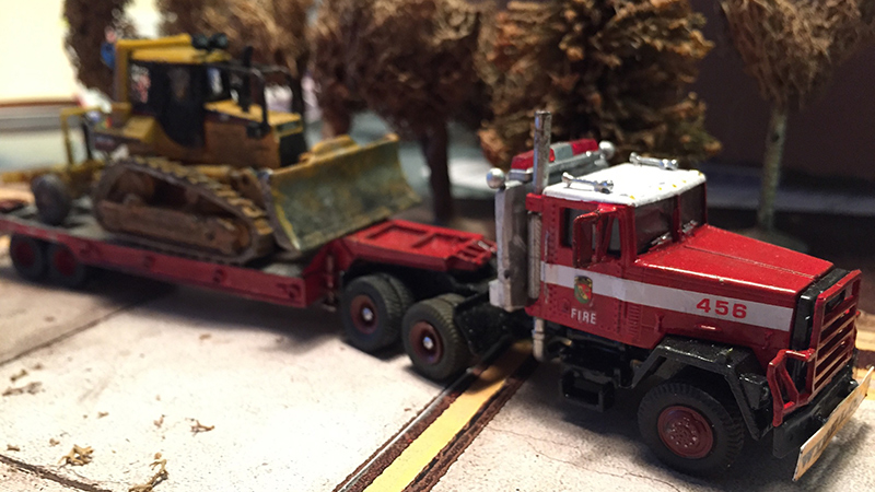 CDF AM General Centurion Truck Tractor & Lowboy Trailer - By Alex Forman