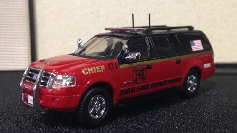 Zion Fire Department Ford Expedition Chief's Vehicle - By Jeff Barros