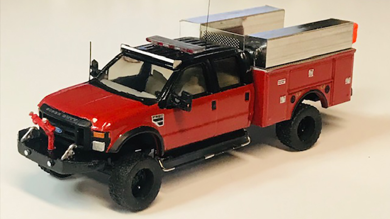 Ford F-550 Brush Attack Fire Truck - By Brian Roy