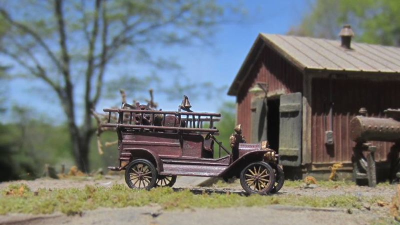Ford Model T Fire Truck - By Chester Fesmire
