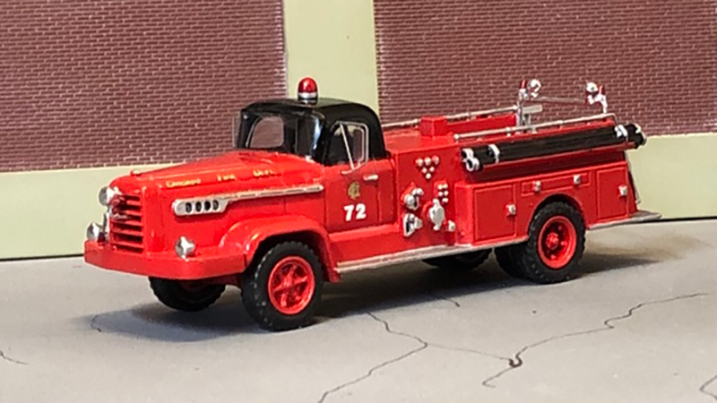 Paul Knowles started with a 3D printed FWD fire truck from Custom Model ...