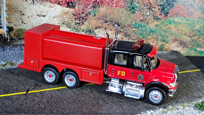 International 7600 Fire Tanker - By Dana Stratton