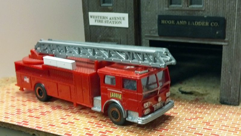 Ward LaFrance P-80 Ladder Truck - By Kevin Burgess