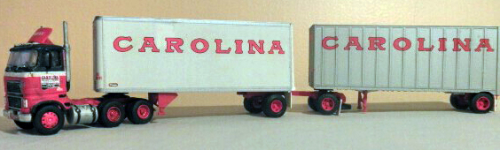 Carolina Freight Ford CLT-9000 & 28' Doubles