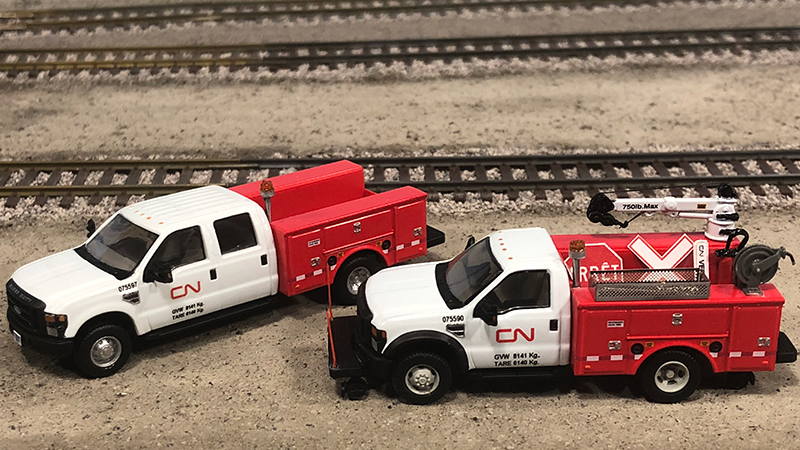 Canadian National Ford F-350 Maintenance/Service Trucks - By Jesse Weigand