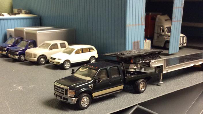 Ford F-450 "Rancher" Flatbed & Trailer - By Dan Basler