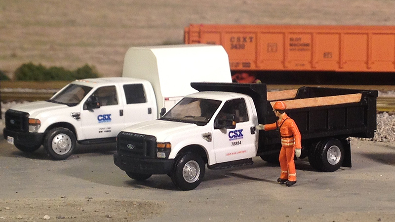 CSX Transportation Ford F-450 Dump Truck - By Jesse Weigand