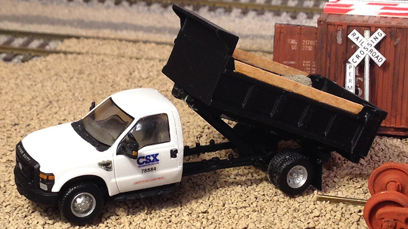 CSX Transportation Ford F-450 Dump Truck - By Jesse Weigand
