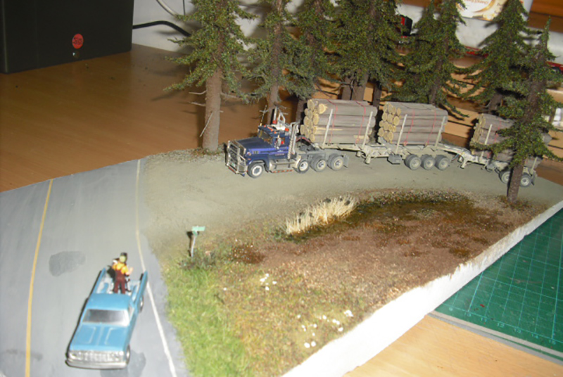 American Loggers Dodge D200 Film Truck - By Martin Mayer