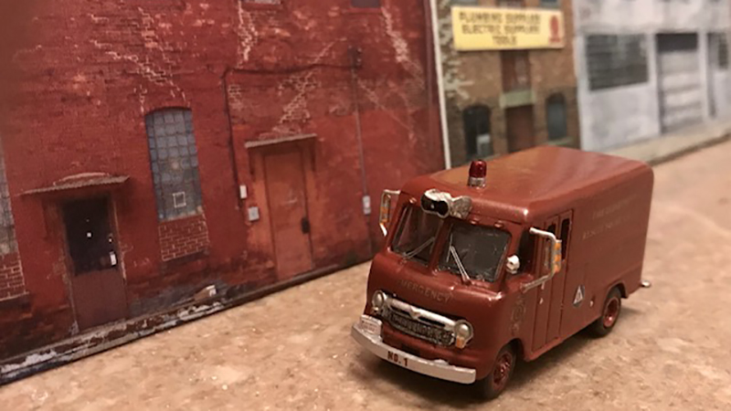 1954 Ford Vanette Fire Rescue - By John DaPos