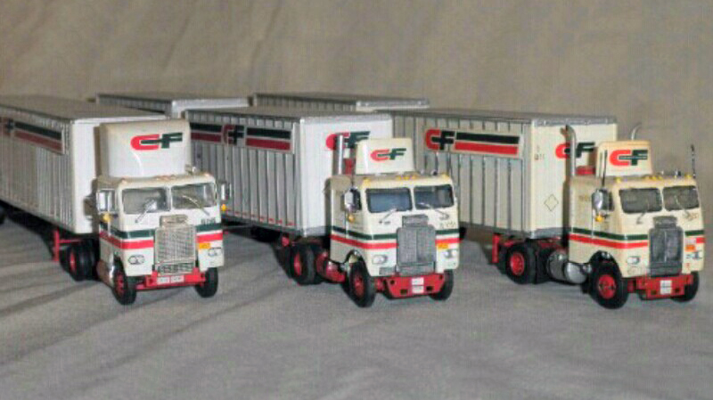 Consolidated Freightways Freightliner FL8642 Truck Tractors - By Scott ...