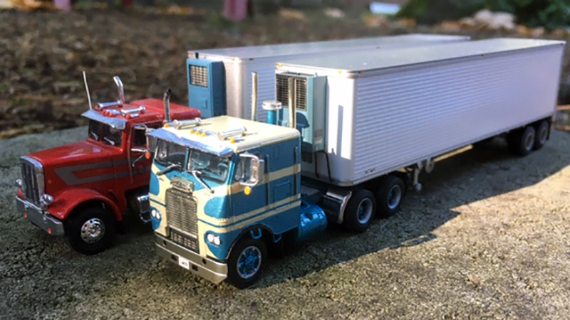 '70s Freightliner Truck Tractors & 40' Refrigerated Trailers - By Jim ...