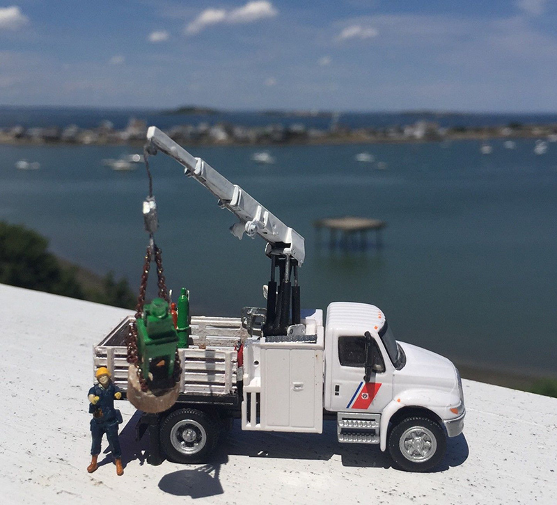 U.S. Coast Guard International 4300 Work Truck