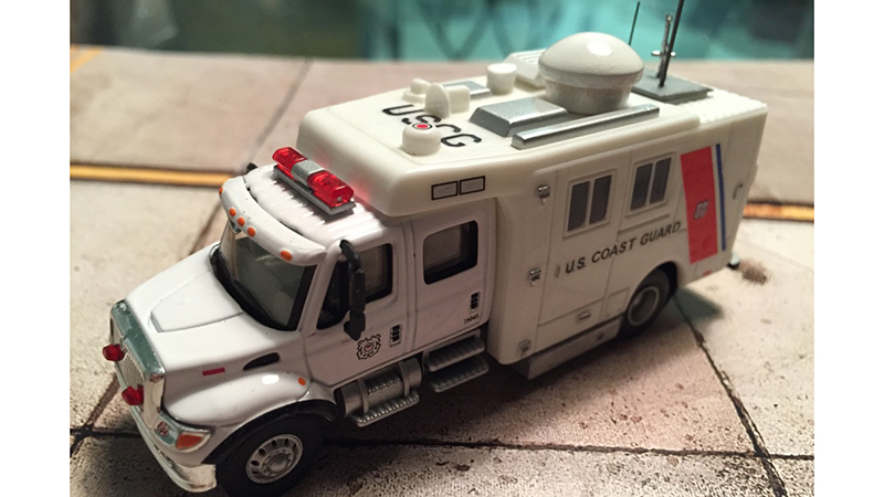 U.S. Coast Guard International 7600 Incident Command Truck - By Alex Forman
