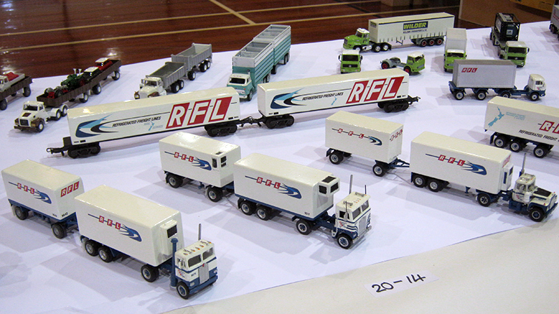 Refrigerated Freight Lines Truck Fleet - By Ray Foot