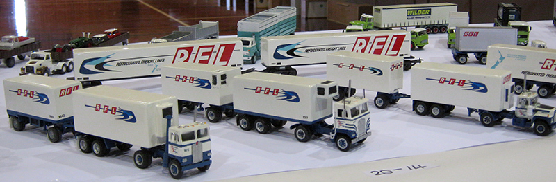 Refrigerated Freight Lines Truck Fleet - By Ray Foot