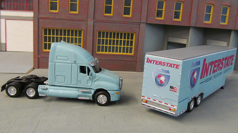 Interstate Van Lines Kenworth T2000 Truck Tractor & 48' Trailer - By ...