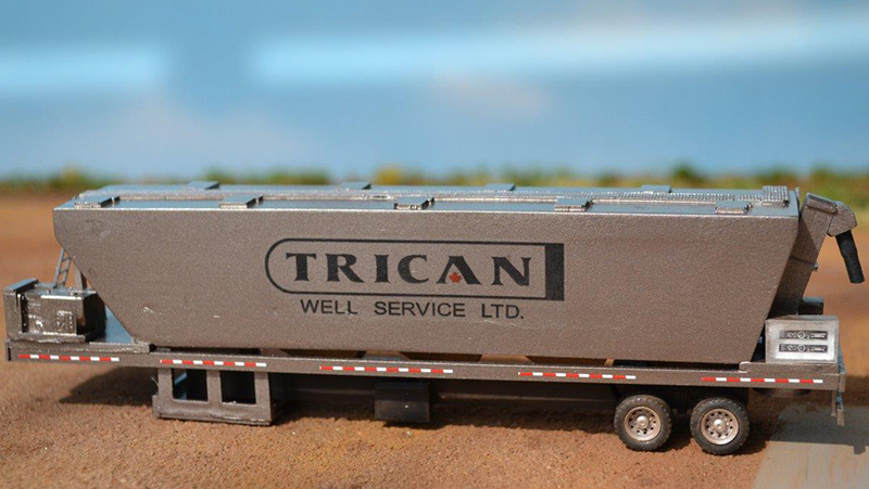 Trican Well Service Kenworth T800 Truck Tractor & Sandhog - By Günter ...