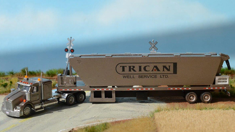 Trican Well Service Kenworth T800 Truck Tractor & Sandhog - By Günter ...