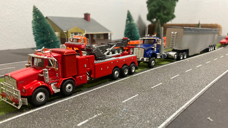 Kenworth T800W Rotator Recovery Truck - By Mark Riche