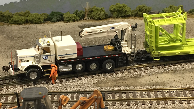 CSX Transportation MoW Kenworth T800H Brandt Prime Mover - By Jesse Weigand