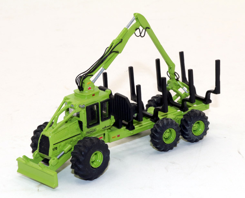 Franklin 170 Six Wheel Pulp/Log Forwarder - By Leland Henry