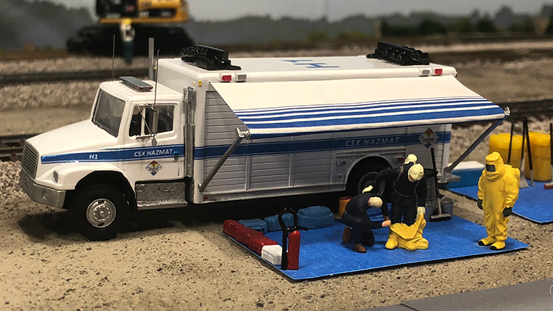 CSX Transportation Ford F-350 & Freightliner FL70 HazMat Trucks - By ...