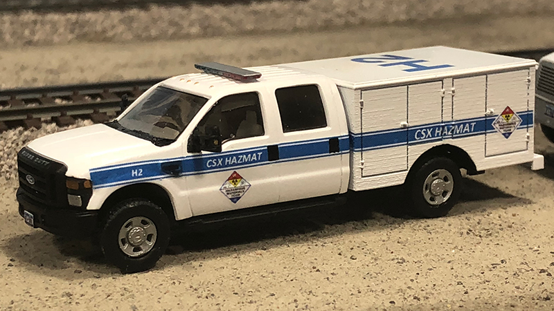 CSX Transportation Ford F-450 HazMat Truck - By Jesse Weigand