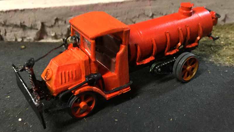 1926 Mack AC Snow Plow - By Paul Andriscin